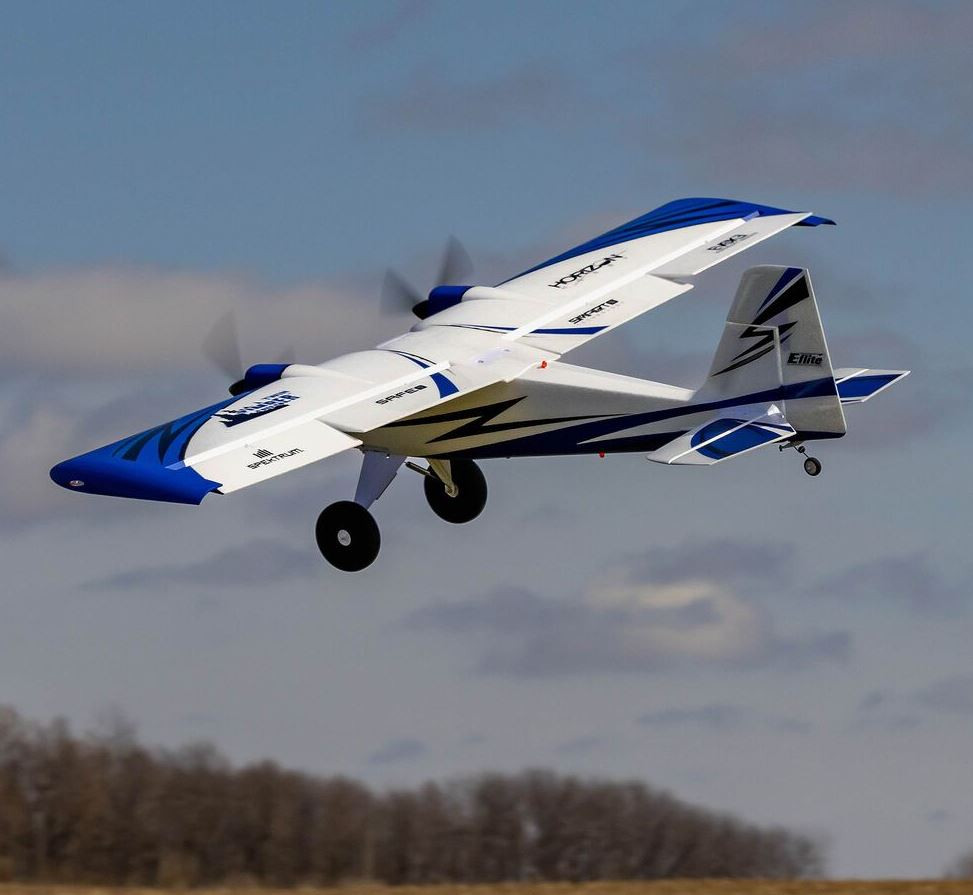 E-flite EFL23850 Twin Timber 1.6m BNF Basic w/AS3X and SAFE Select