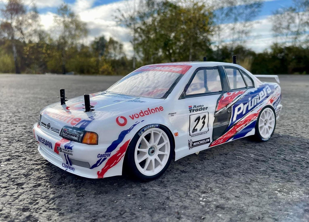 Team C Racing TC011-P 1/10 Nissan Primera BTCC Clear Body Set