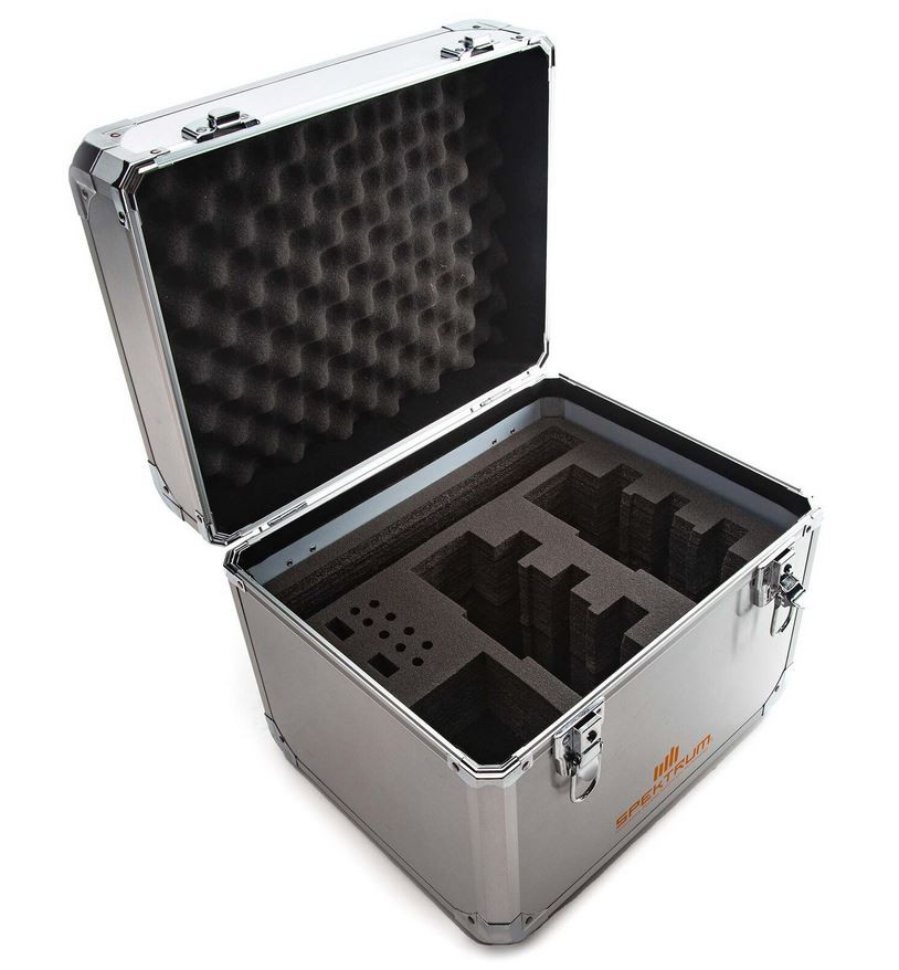 Spektrum SPM6726 Dual Aluminum Stand Up Transmitter Case