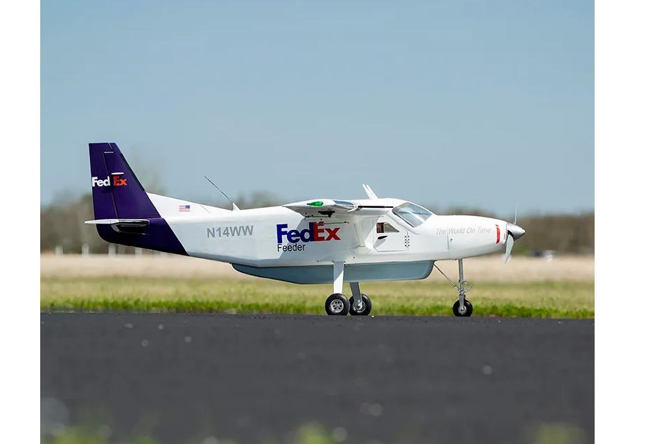 Seagull Models SEA362F Cessna 208 Grand Caravan EX 85in ARF Fedex