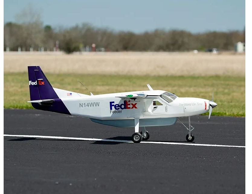 Seagull Models SEA362F Cessna 208 Grand Caravan EX 85in ARF Fedex