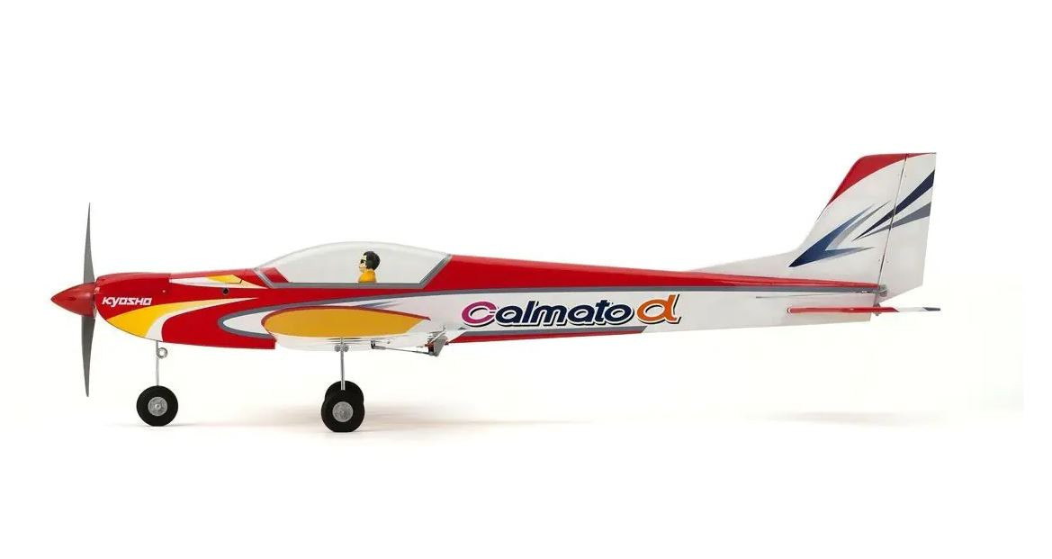 Kyosho 11258R Calmato Sports 40 EP/GP Low Wing Sport Trainer ARF Toughlon
