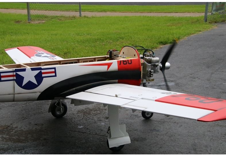 Seagull Models SEA365W T-28 North America 86" 35-60cc ARF NoGear