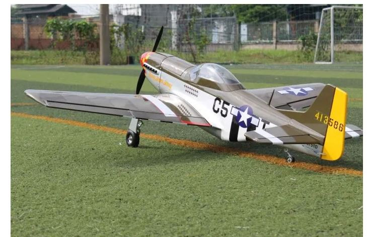 Seagull Models SEA276NGEAR North American P-51D Mustang 56.3" 10cc ARF ...