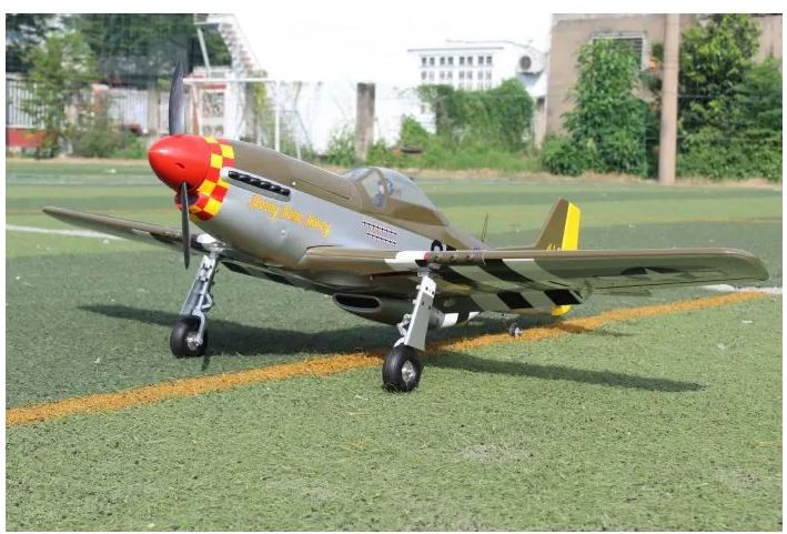 Seagull Models SEA276NGEAR North American P-51D Mustang 56.3" 10cc ARF ...
