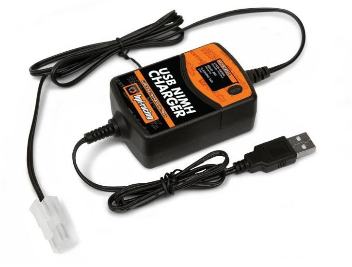 HPI Racing 160048 USB 2-6 Cell 500mA NIMH Delta-Peak Charger