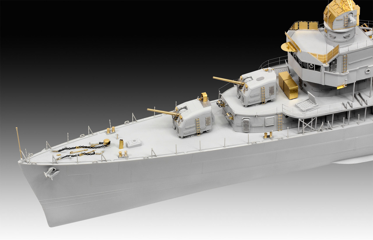 Revell 05179 1/144 German Destroyer Class 119 Z1/Z5 Platinum Edition ...