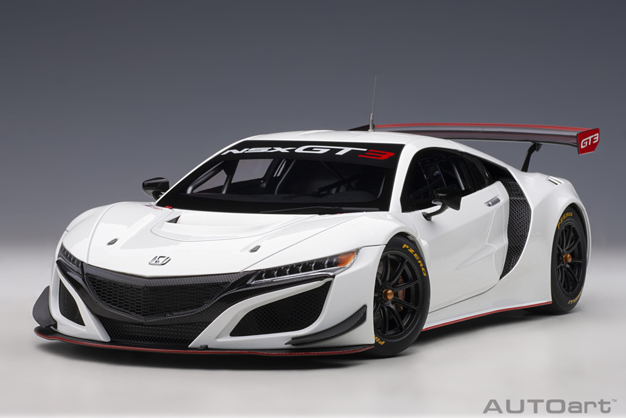 AutoArt 81898 1/18 2018 Honda NSX GT3 White
