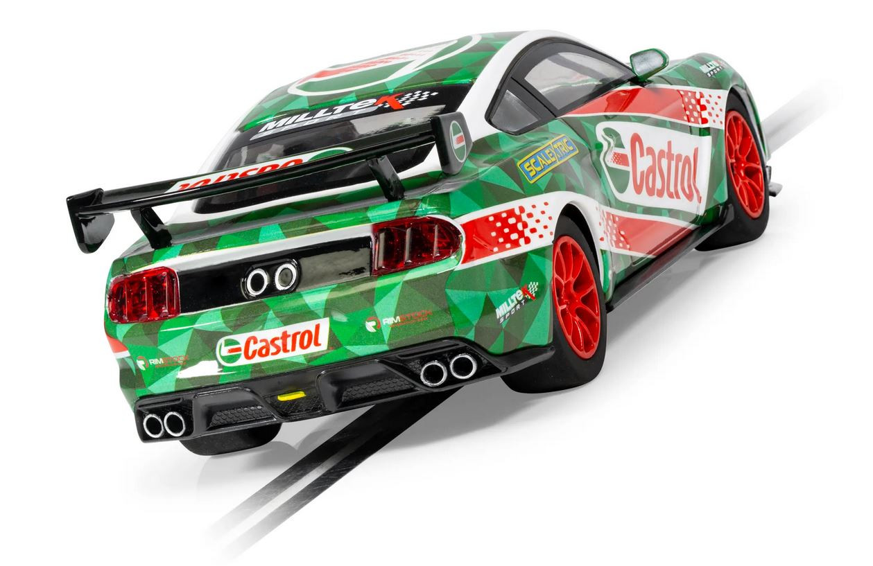 Scalextric C4327 Ford Mustang GT4 Castrol Drift Car