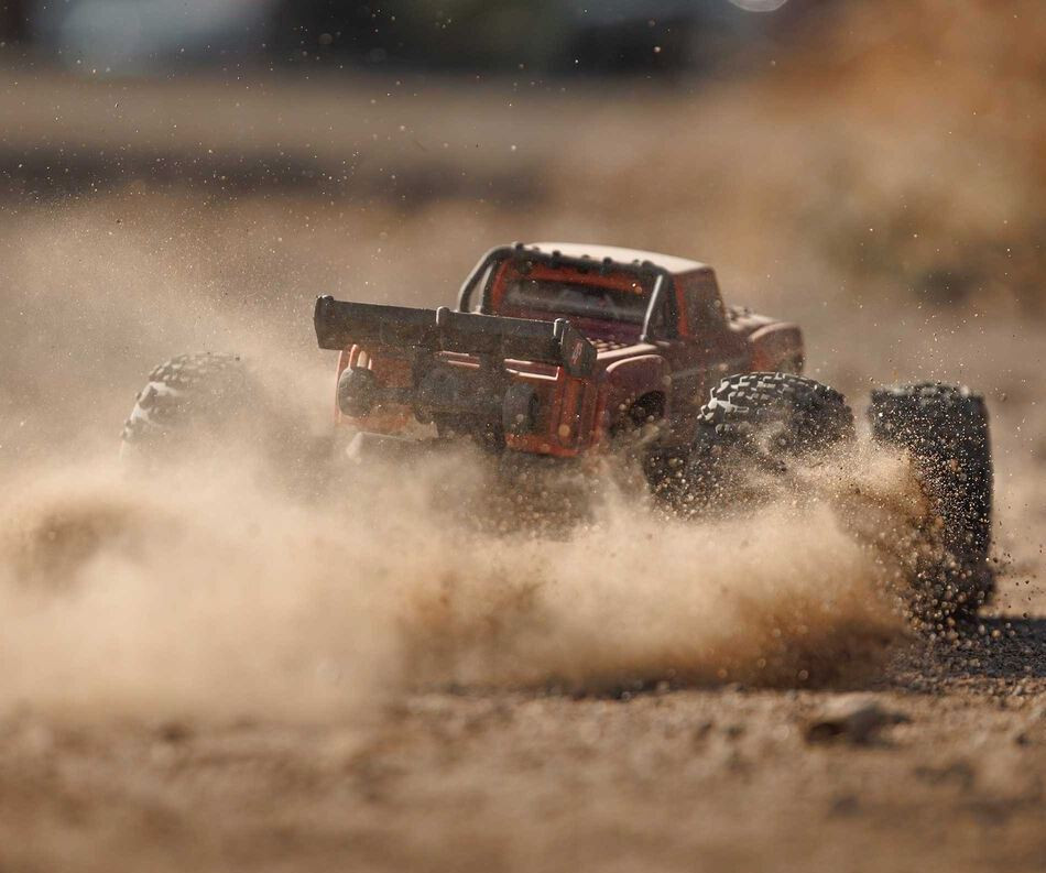 Arrma ARA4410V2T4 1/10 Outcast 4x4 4S V2 BLX Stunt Truck RTR Red
