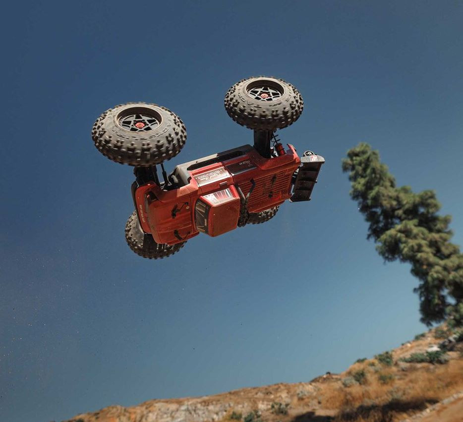 Arrma ARA4410V2T4 1/10 Outcast 4x4 4S V2 BLX Stunt Truck RTR Red