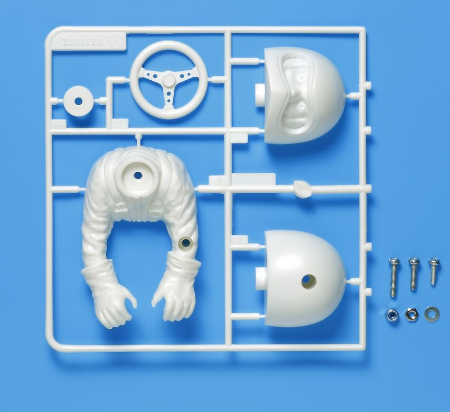 Tamiya 54531 WR02 Driver Figure Torso