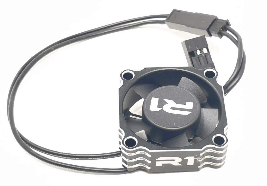 R1 Wurks R1060026 8.4V 6-Spoke 30mm Aluminium Low Profile Motor Cooling Fan