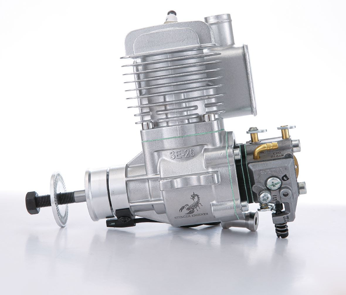 RCGF 26cc Stinger SE Rear Carb Gasoline Engine