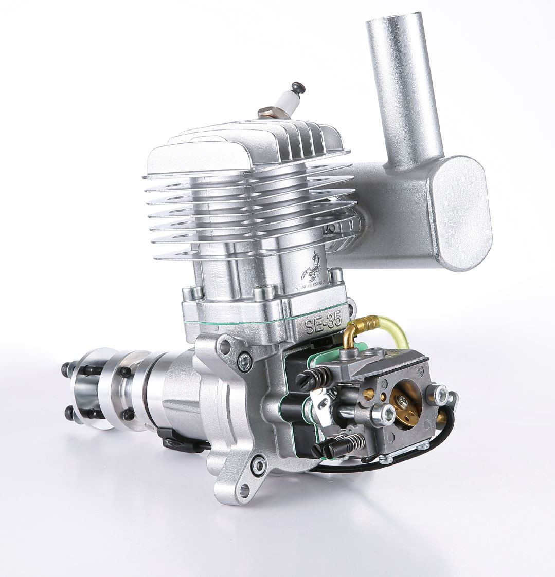 RCGF 35cc Stinger SE Rear Carb Gasoline Engine