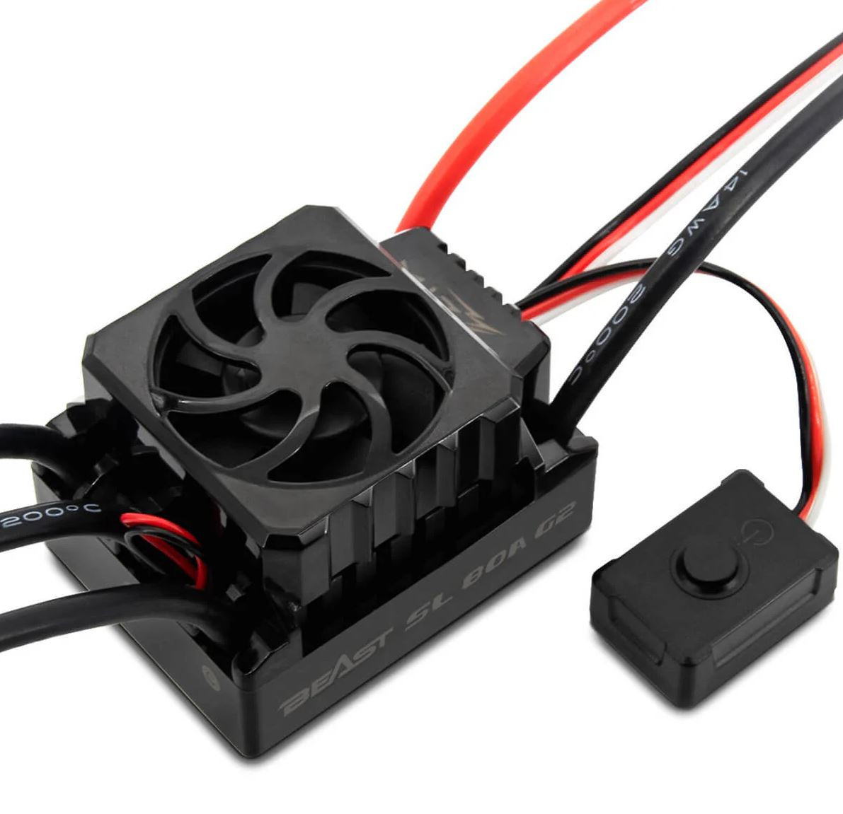 ZTW 4108023 Beast SL G2 1/10 80A 2S-6S Sensorless Brushless Waterproof ESC