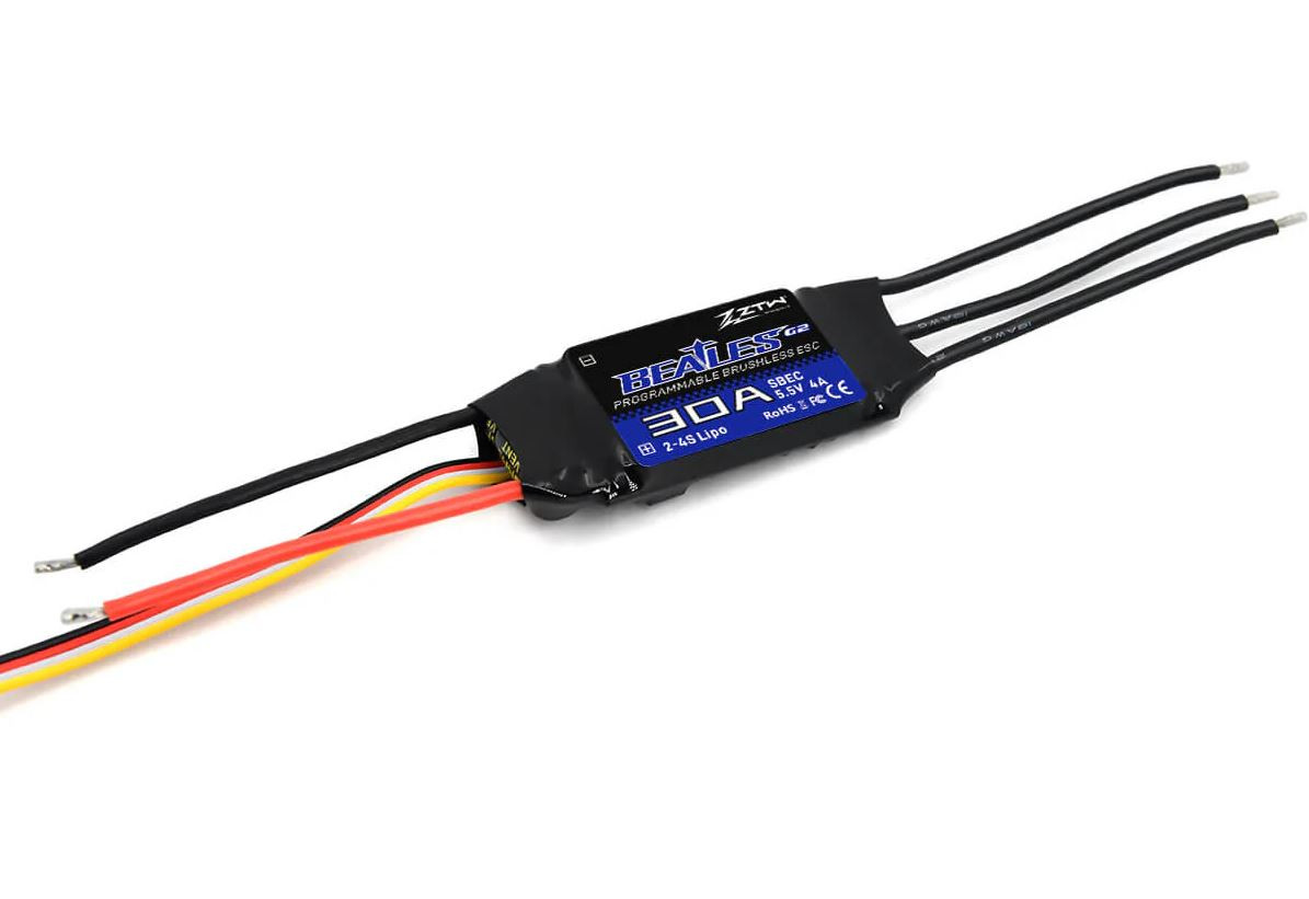 ZTW 3030211 Beatles G2 30A SBEC 30/40A 2S-4S Brushless Aircraft ESC