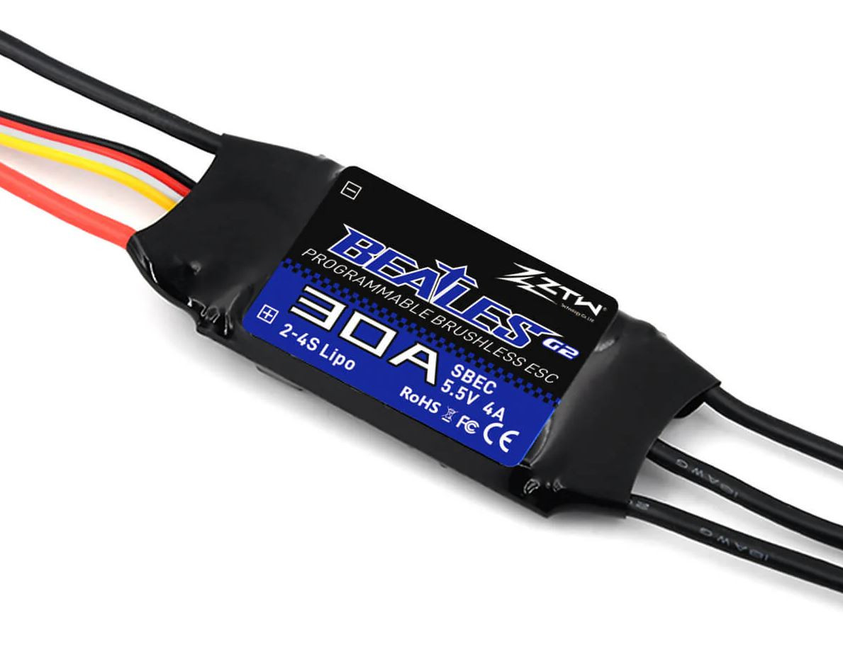 ZTW 3030211 Beatles G2 30A SBEC 30/40A 2S-4S Brushless Aircraft ESC