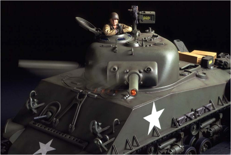 Tamiya 56014 1/16 R/C Sherman W/DMD