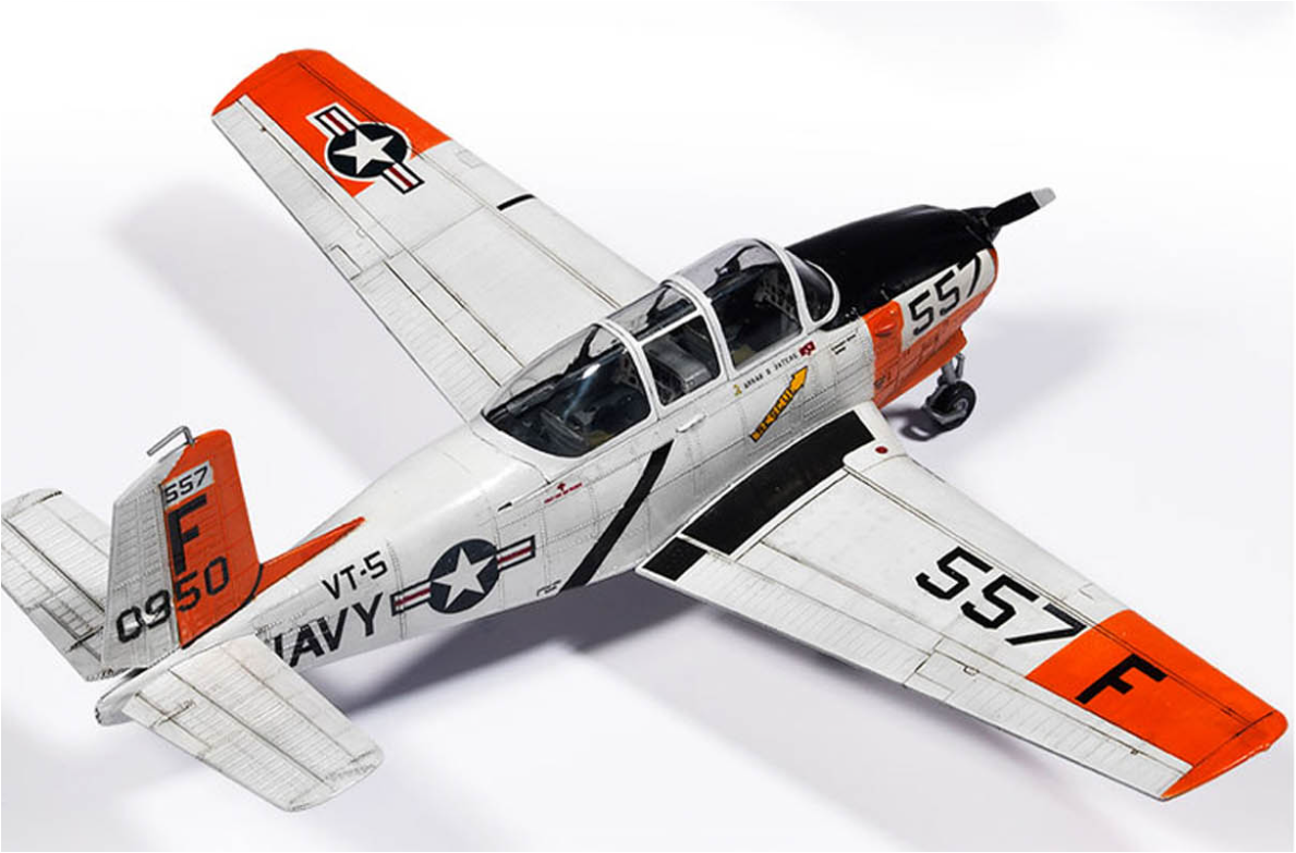 Academy 12361 1/48 USN T-34B Mentor "VT-5 Training Model Kit