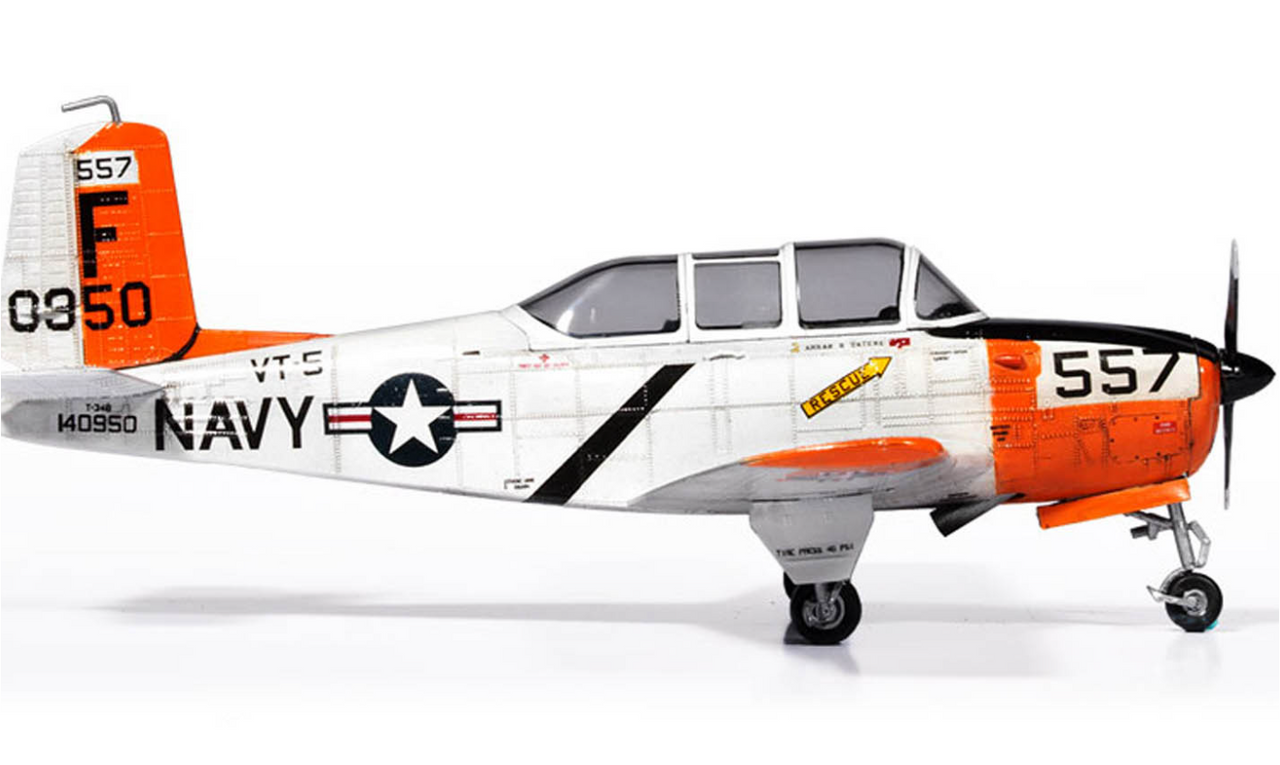 Academy 12361 1/48 USN T-34B Mentor "VT-5 Training Model Kit