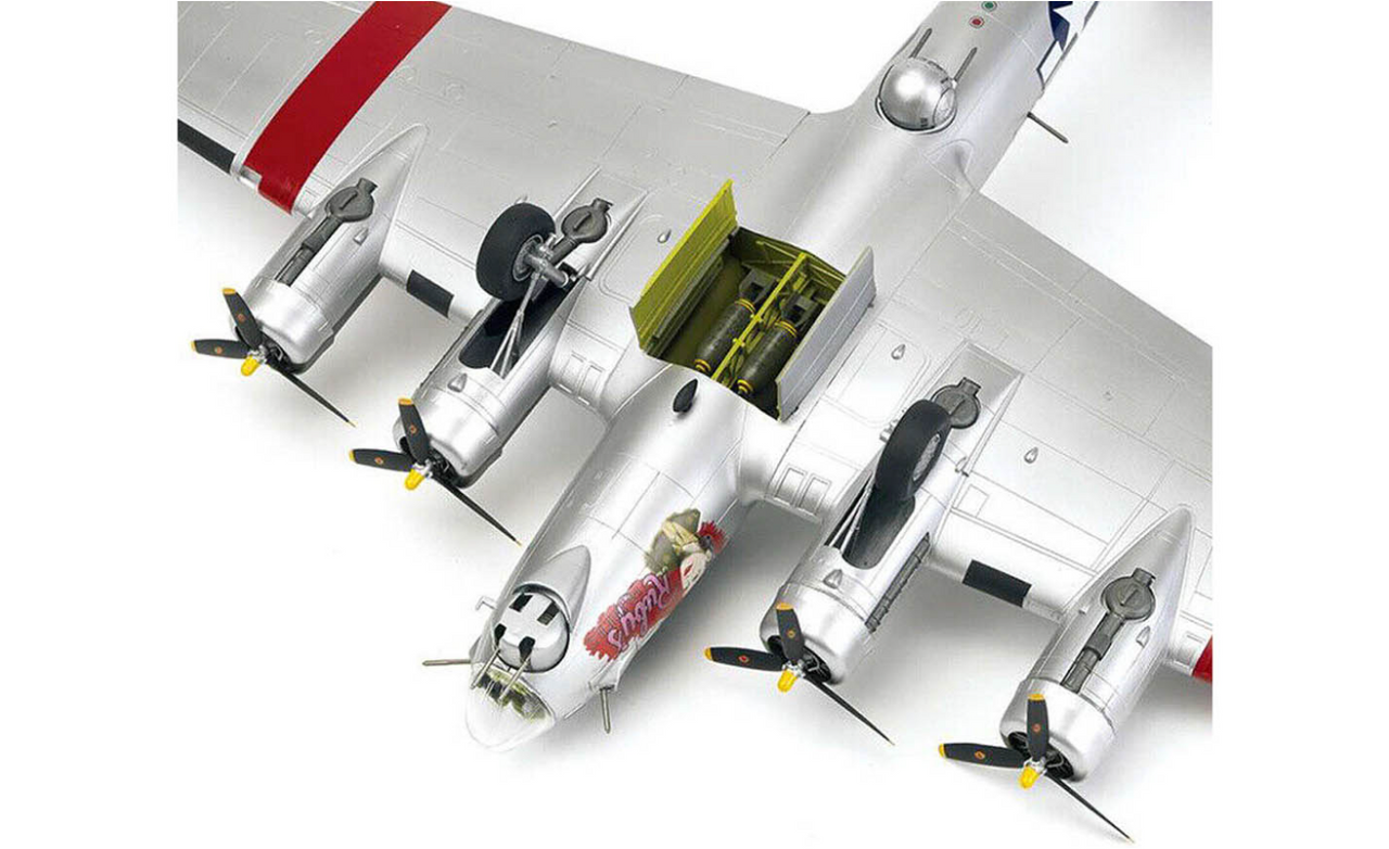 Academy 12414 1/72 B-17G Flying Fortress W/Nose Art Model Kit
