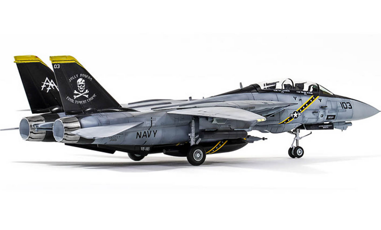 Academy 12578 1/72 F-14B VF-103 Jolly Rogers Model Kit