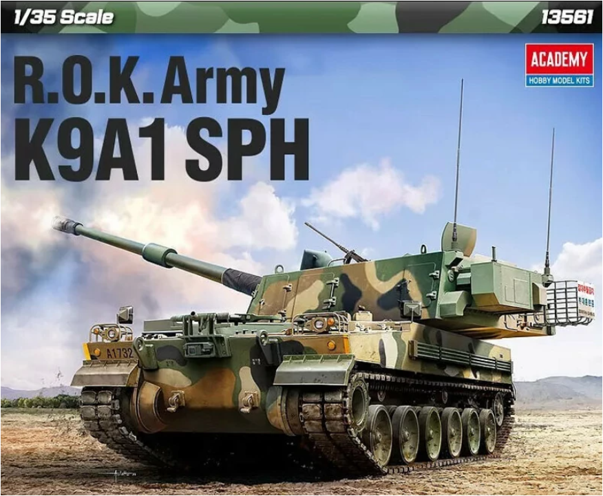Academy 13561 1/35 R.O.K. Army K9A1 Mobile Howitzer Model Kit