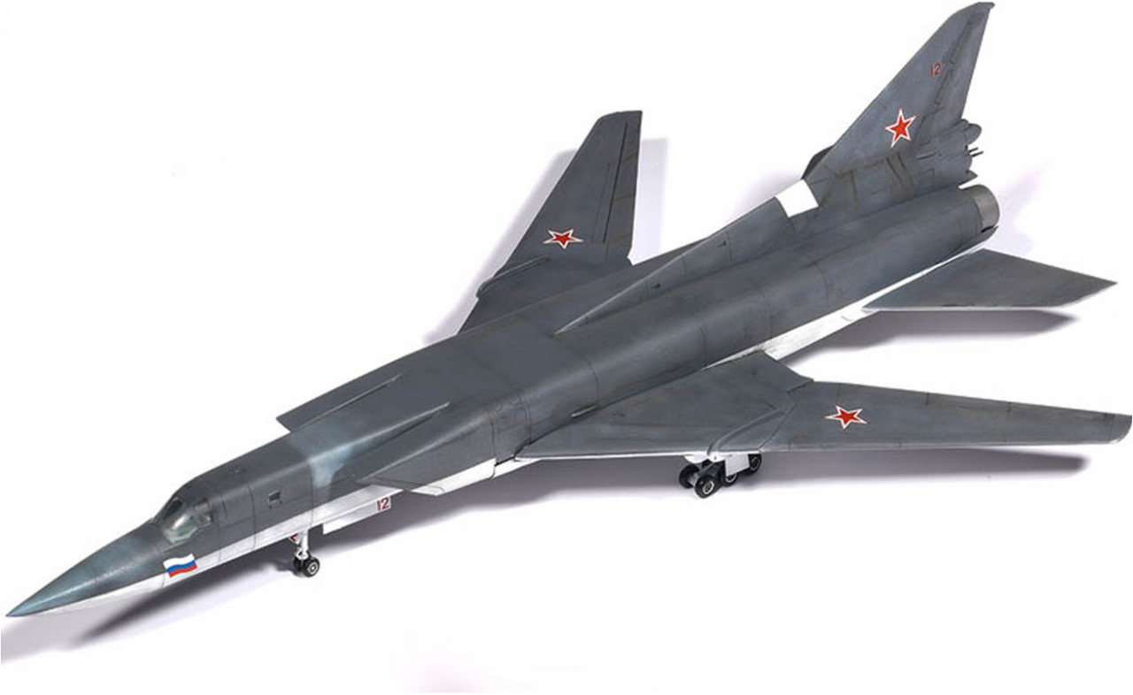 Academy 12636 1/144 Russian AF Circa 1985: TU-Backfire Model Kit