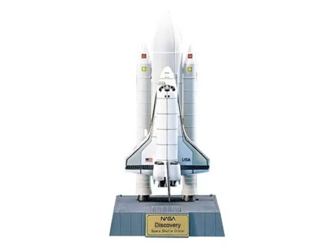Academy 12707 1/288 Space Shuttle With Booster Rockets Model Kit