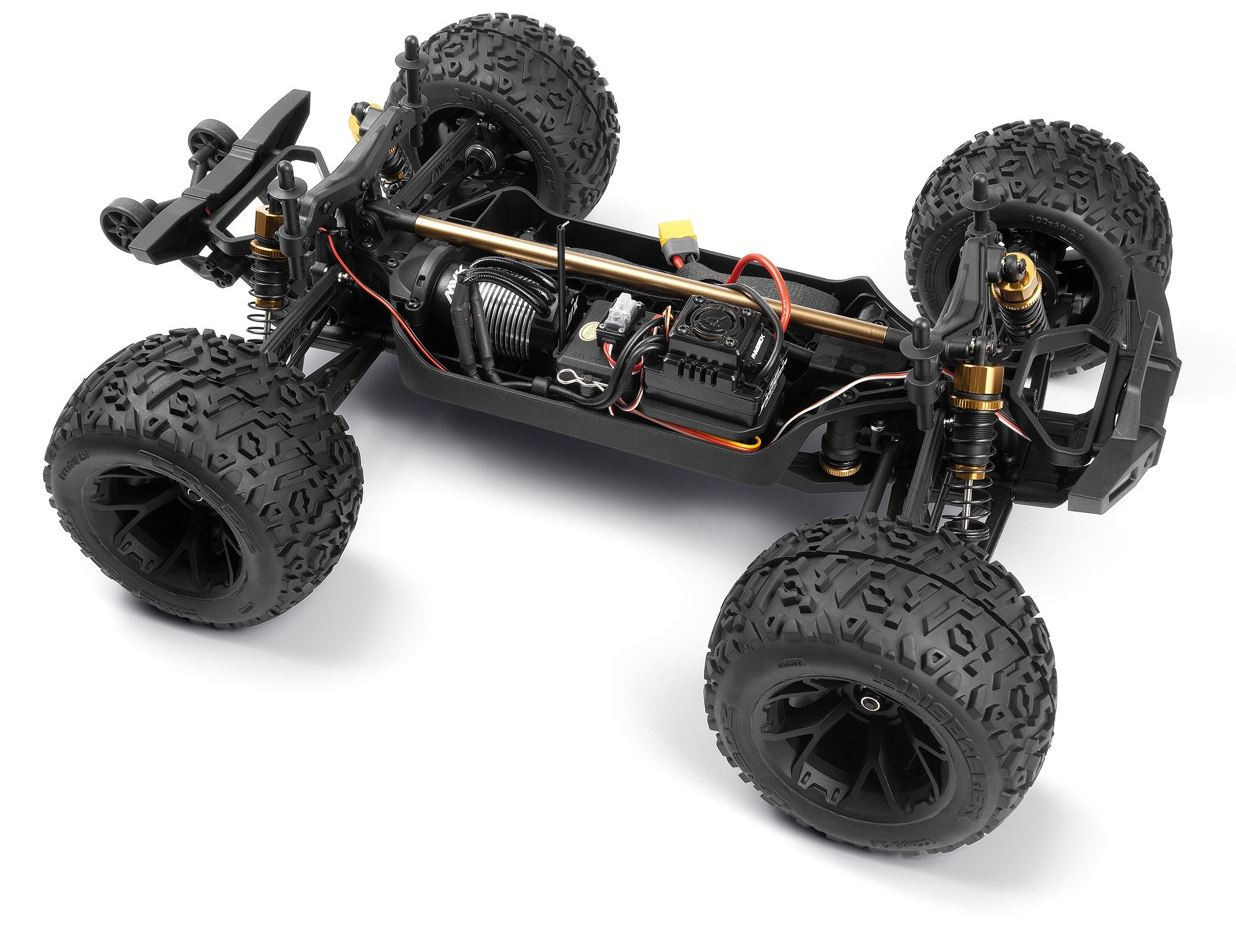 Maverick 150405 1/10 Quantum2 Flux MT 4WD Brushless RC Monster Truck Red