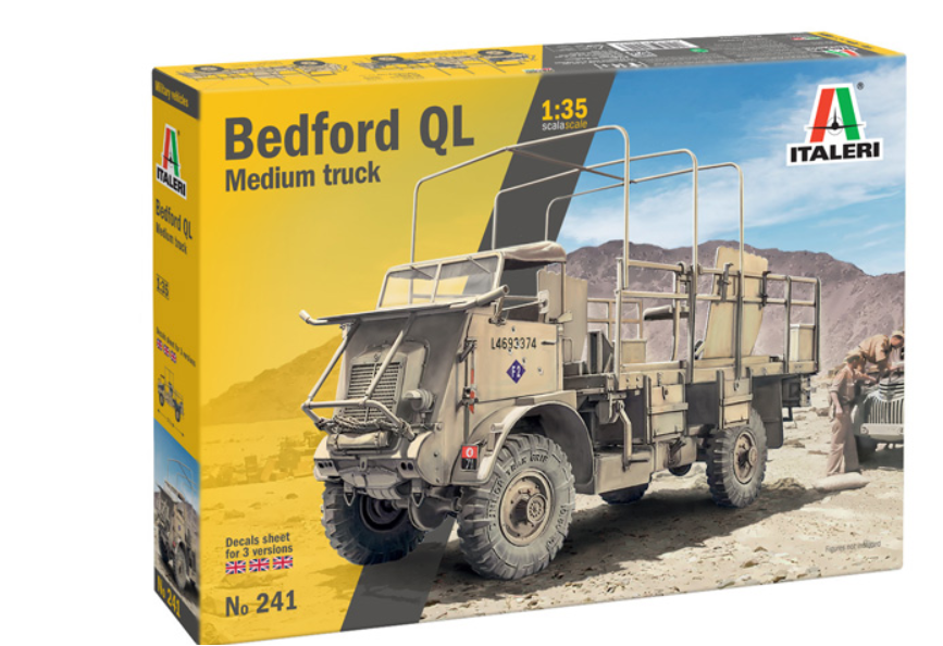 Italeri 1-241 1/35 Bedford QL Medium Truck