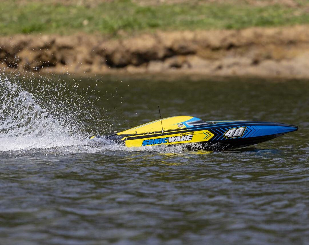 Pro Boat PRB08052 Super Sonicwake 48" 8S Self-Righting Brushless Deep-V RTR