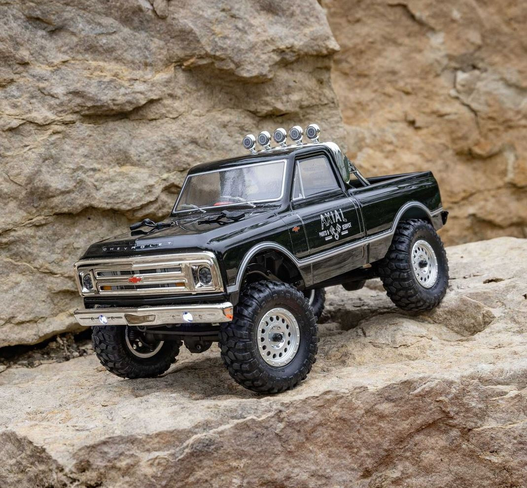 Axial AXI00001V2T4 1/24 SCX24 1967 Chevrolet C10 4WD Brushed Truck RTR ...