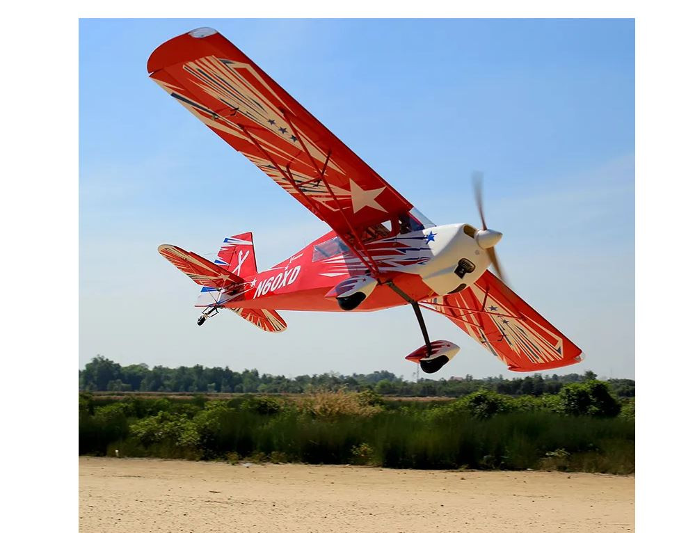 Seagull SEA394 Champion Xtreme Decathlon 122” V2 ARF 60-85cc Red - RC ...
