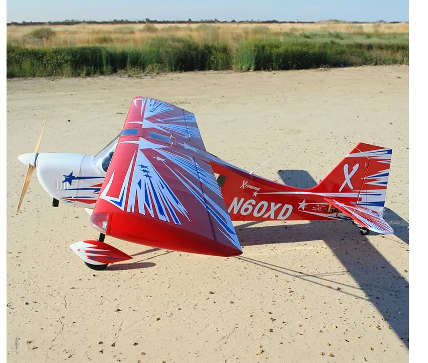 Seagull SEA394 Champion Xtreme Decathlon 122” V2 ARF 60-85cc Red - RC ...
