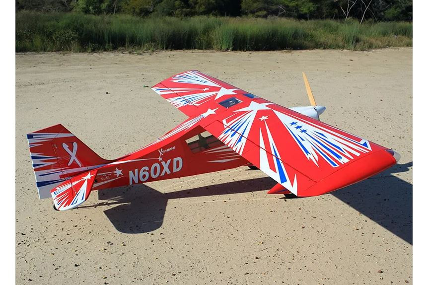 Seagull SEA394 Champion Xtreme Decathlon 122” V2 ARF 60-85cc Red - RC ...