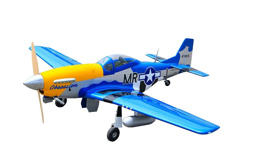 Seagull SEA391OBGEAR SEA391 North American P-51D Obsession 30cc ARF ...