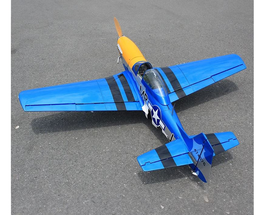 Seagull SEA391OBGEAR SEA391 North American P-51D Obsession 30cc ARF ...