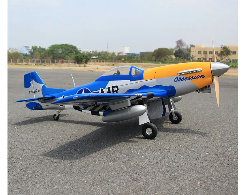 Seagull SEA391OBGEAR SEA391 North American P-51D Obsession 30cc ARF ...