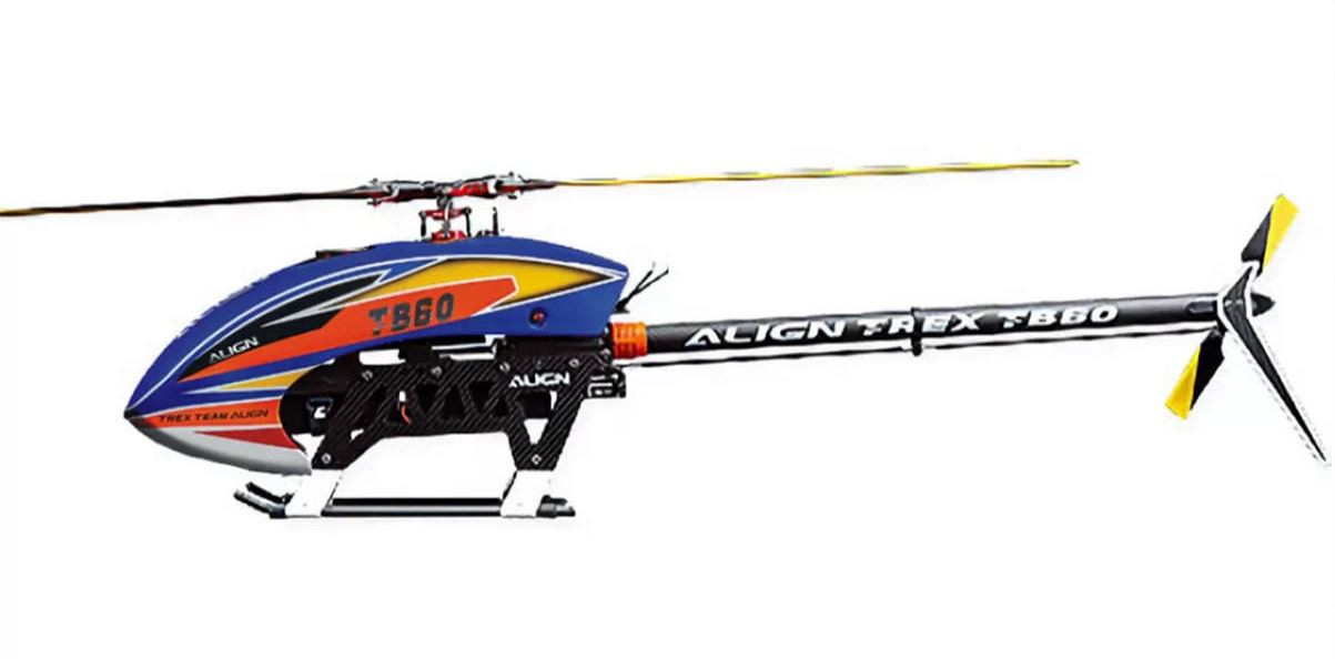 Align RH60E21X T-Rex TB60 12S RC Helicopter Combo RH60E21XW