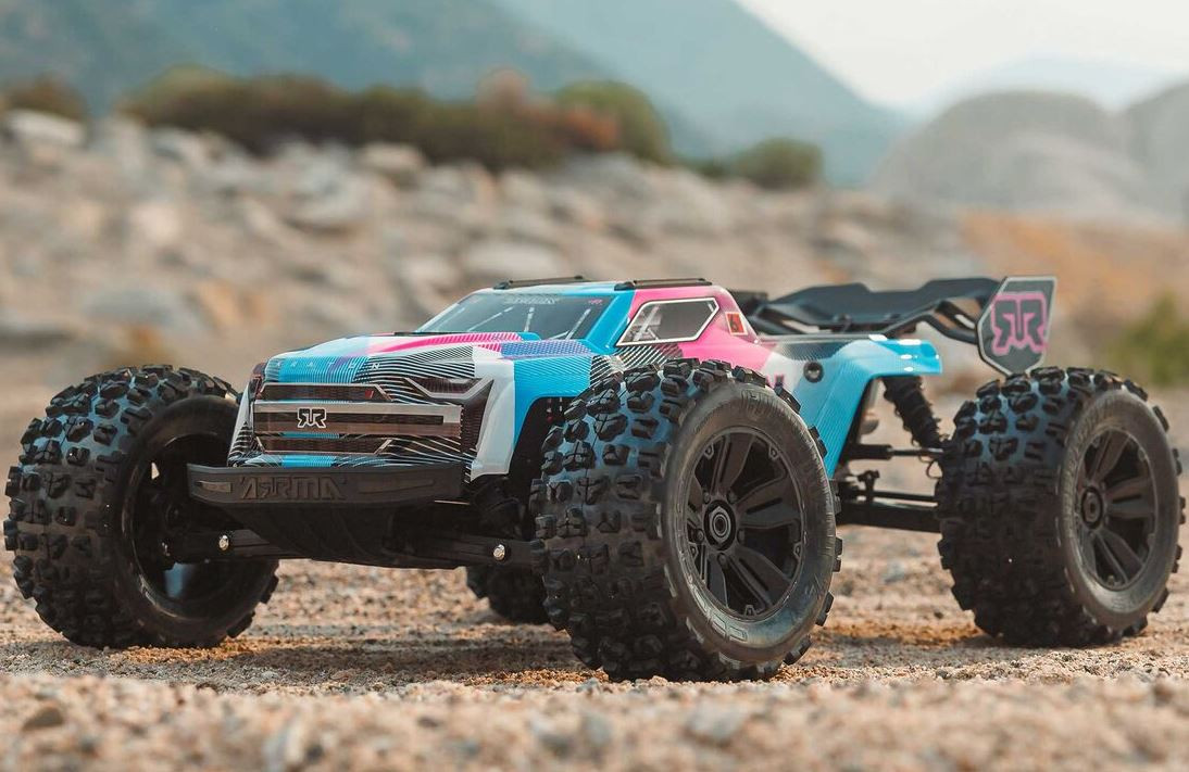 Arrma ARA8608V6T2 1/8 KRATON 6S V6 4X4 BLX Brushless Speed Monster ...