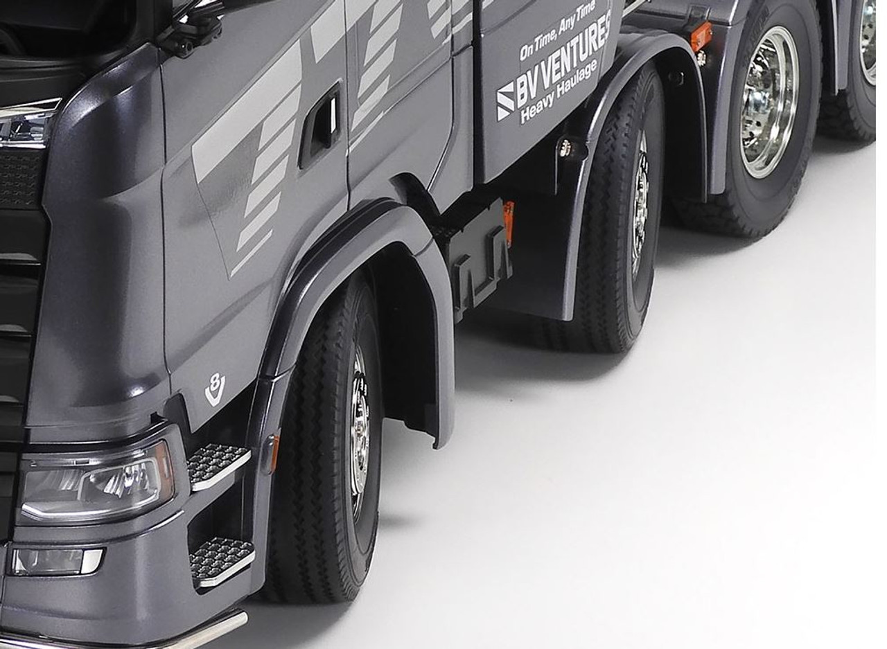 Tamiya 56376 1/14 Scania 770 S 8x4/4 Semi Truck Kit Gun Metal Edition