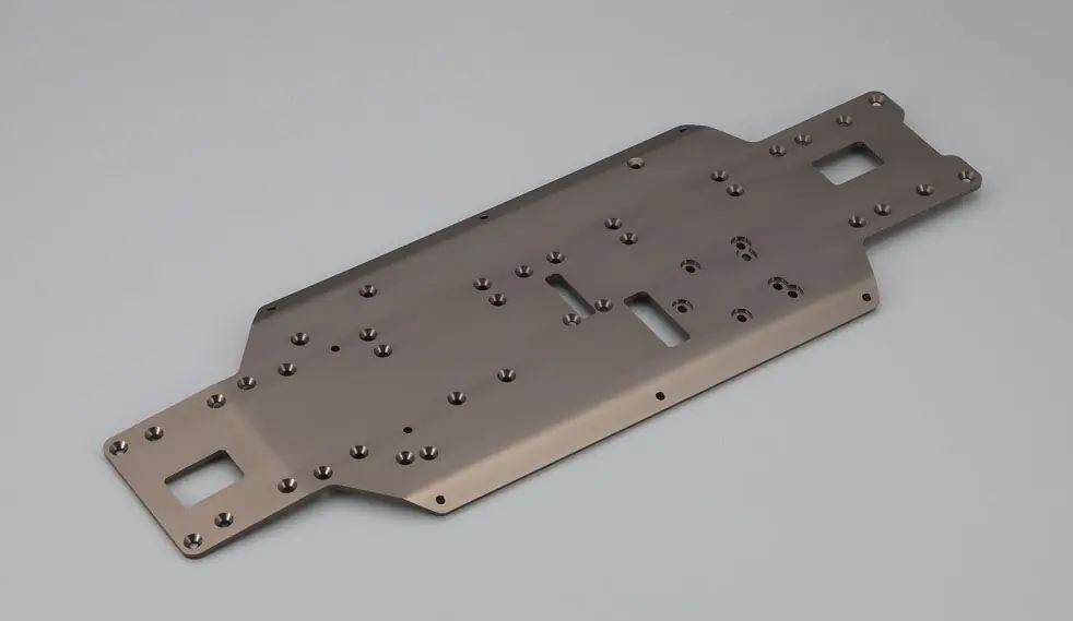 Kyosho TRW010 SP Main Chassis TR15 RS Gunmetal