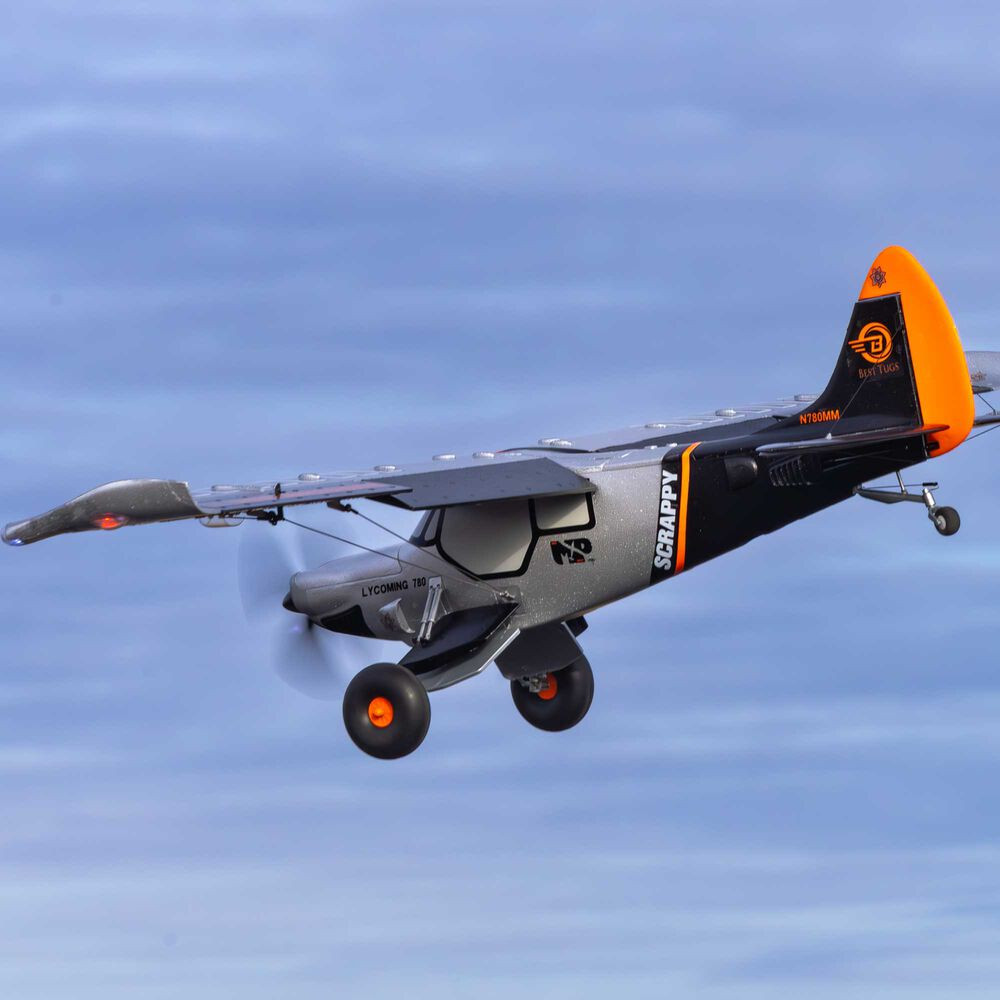 E-flite EFL02150D Micro Scrappy 800mm BNF Basic w/AS3X & Safe Select