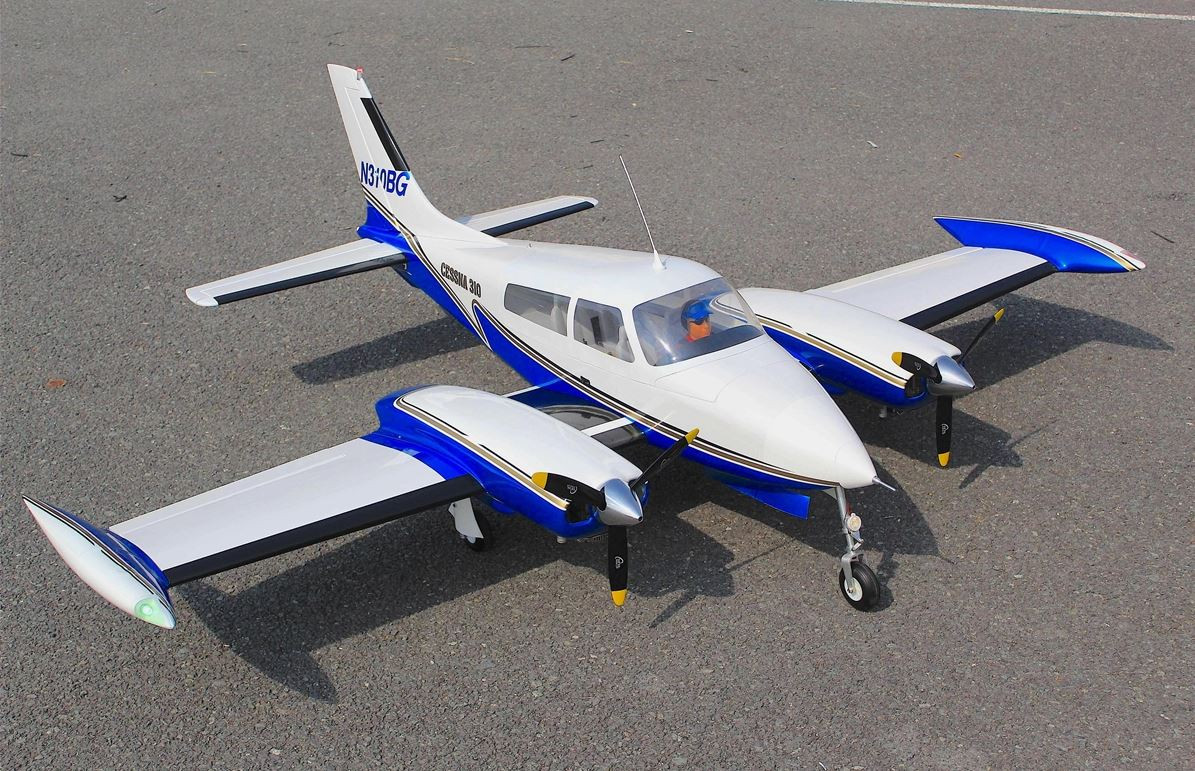 Seagull Models SEA399 1/5 Giant Scale Cessna 310 Twin Engine 15-20cc 81 ...