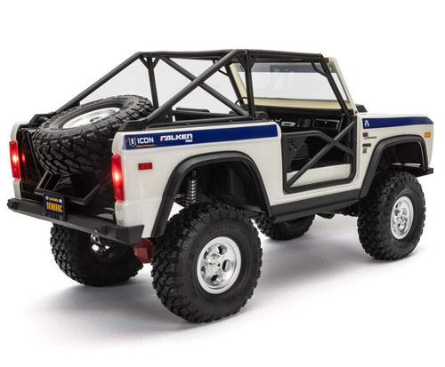 Axial AXI03014T2 1/10 SCX10 III Early Ford Bronco 4WD RTR White