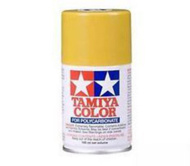 PS-56 Tamiya 100ml Polycarbonate Spray Paint: Mustard Yellow