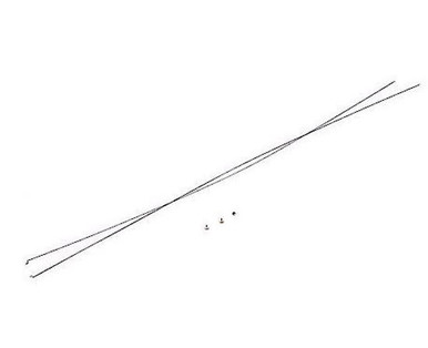 ParkZone PKZ4722 Pushrod with Quick Connector: Radian