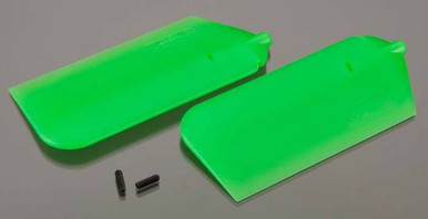 PV0482 - Thunder Tiger Raptor 30/50 Ultra Light Green 3D Flybar paddles